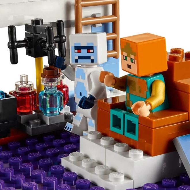 LEGO MINECRAFT 21186 O CASTELO DE GELO 040273 - LEGO MINECRAFT 21186 O ...