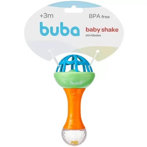CHOCALHO BABY SHAKE ATIVIDADES BUBA 039977 - CHOCALHO BABY SHAKE ...