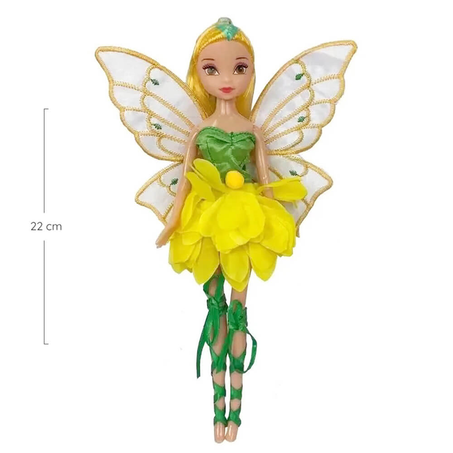 BONECA FADA ENCANTADA FENIX 042239 - BONECA FADA ENCANTADA FENIX - FENIX