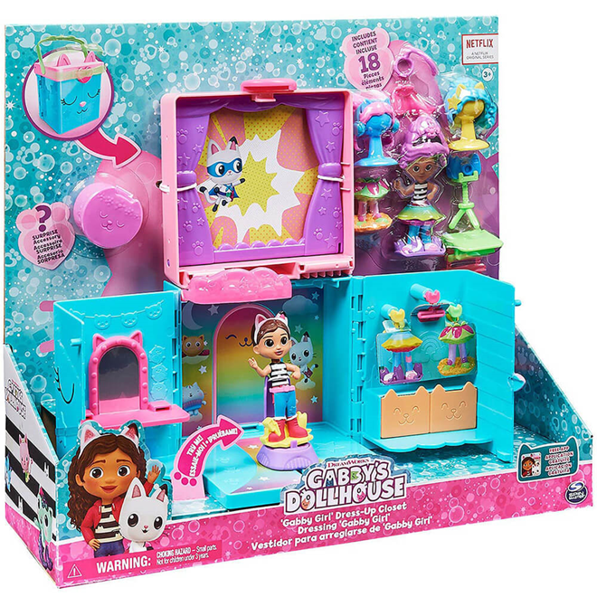 GABBYS DOLLHOUSE CLOSET ARCO IRIS DA GABBY SUNNY 041328 - GABBYS ...